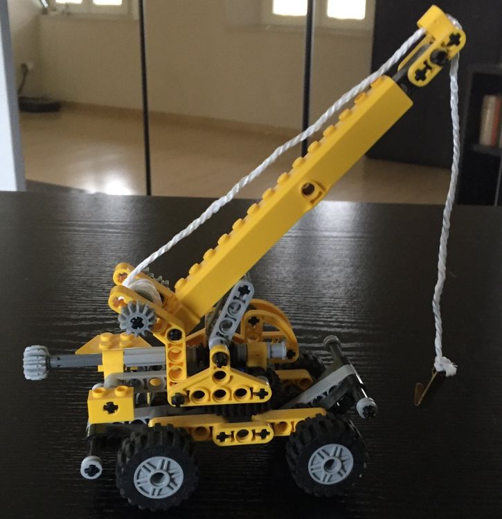 LEGO Technik Kleinkran gelb Kran Kinder Spass Geschenk fun (Gebraucht ...