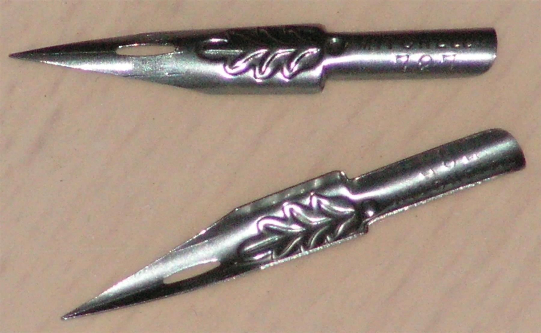 5 Schreibfedern John Mitchell’s No. 727, für Kalligraphie (Neu (gemäss ...