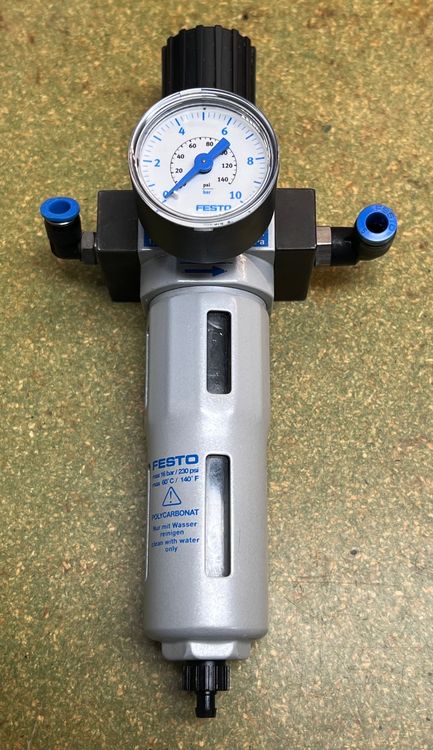 Festo Druckreduzierventil LFR-D-MINI mit Abscheider (Gebraucht) in ...