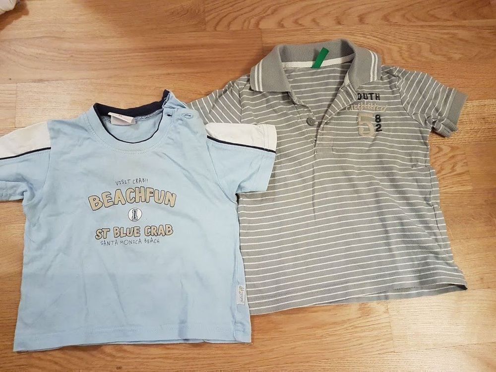 2 coole Jungs T-Shirts Gr. 86 (Gebraucht) in Buchberg für CHF 3 – mit Lieferung auf Ricardo kaufen
