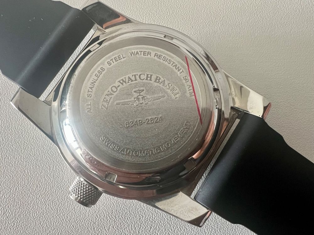 ZENO Airplane Diver Automatic, 500m water-resist., SRP 848.- (Neu und ...