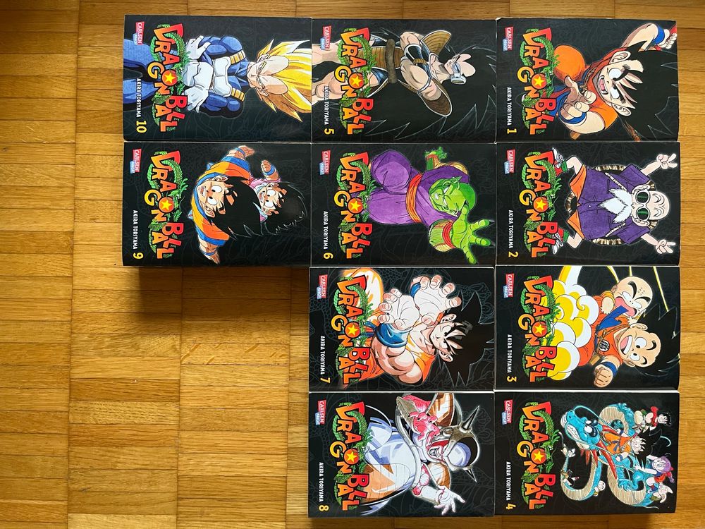 Manga: Dragonball Massiv vol.1 - vol.10 (Gebraucht) in Uitikon Waldegg für CHF 85 – mit ...