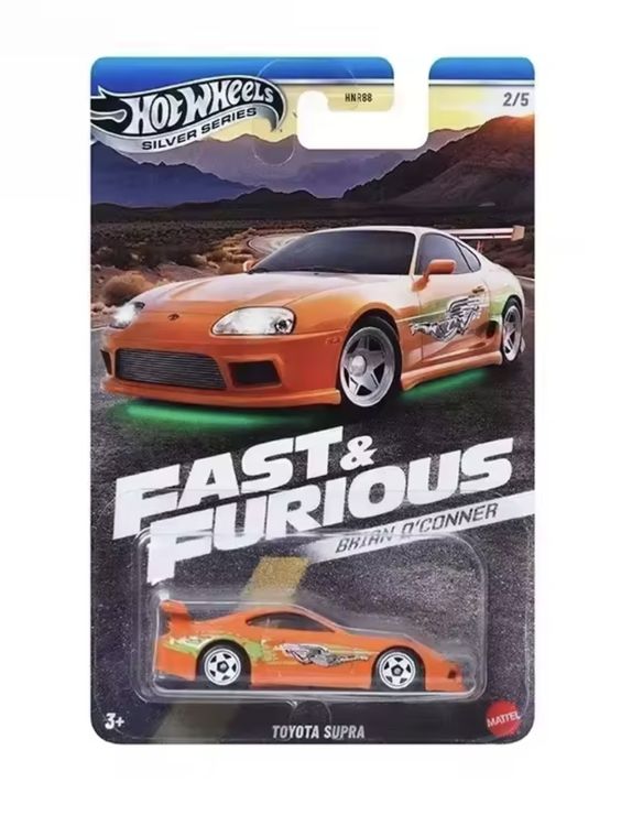 Hot Wheels - Fast and Furious Brian O'conner Toyota Supra | Acheter sur ...