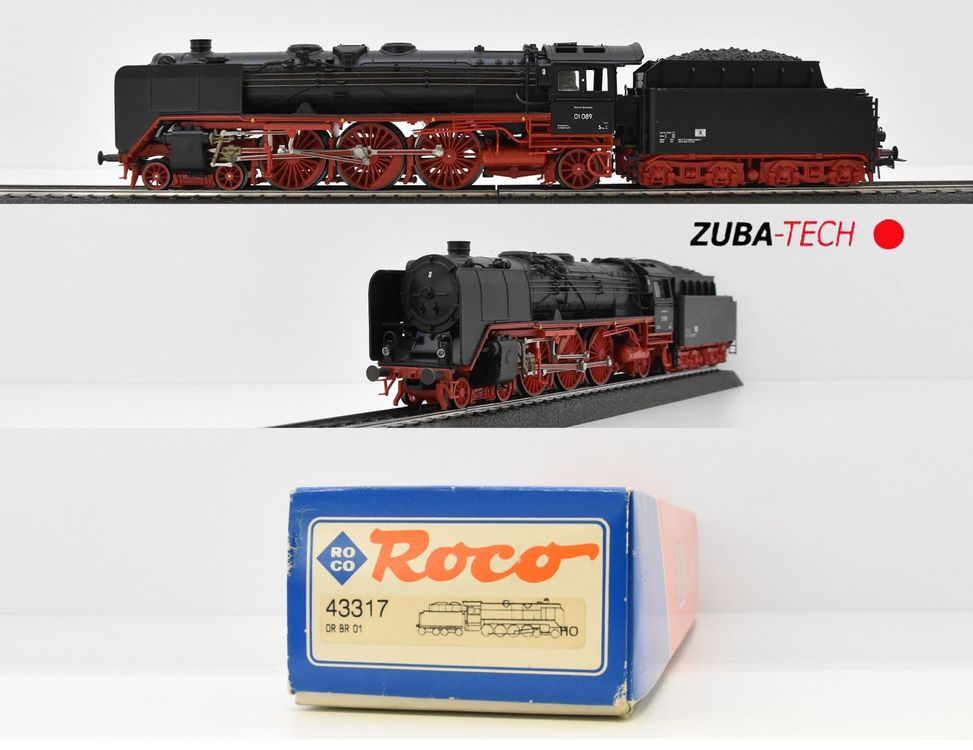 Roco 43317 Dampflok BR 01 DR H0 GS Analog mit OVP (Gebraucht) in St. Gallen für CHF 98 – mit ...
