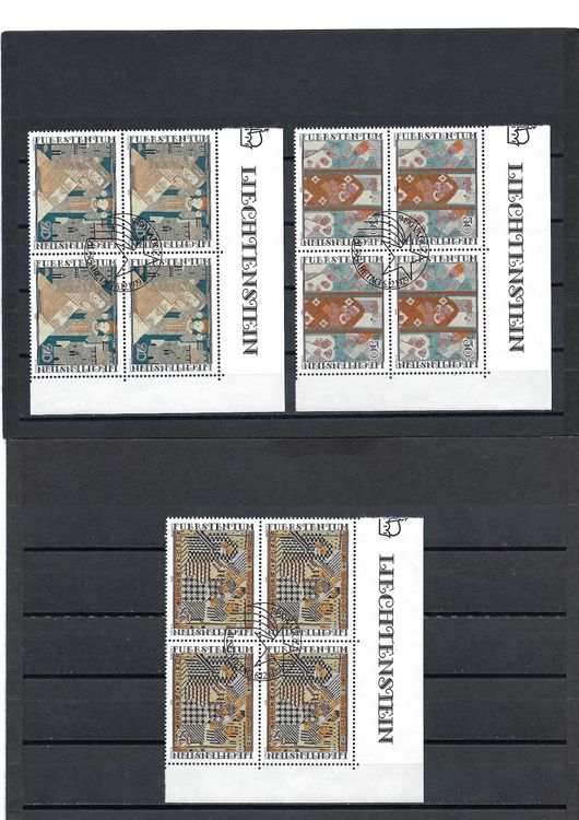 4-Block Nr. 676 - 678 Fürstentum Liechtenstein (Neu (gemäss Beschreibung)) in Bronschhofen für ...