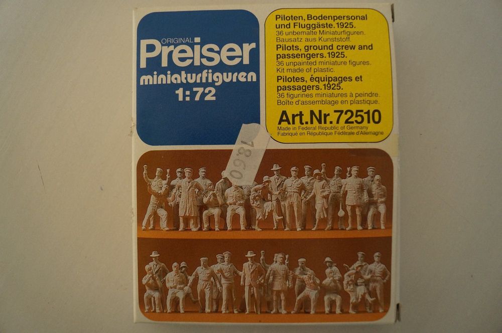 Preiser 1/72 Miniaturfiguren (Neu (gemäss Beschreibung)) in Wald für ...