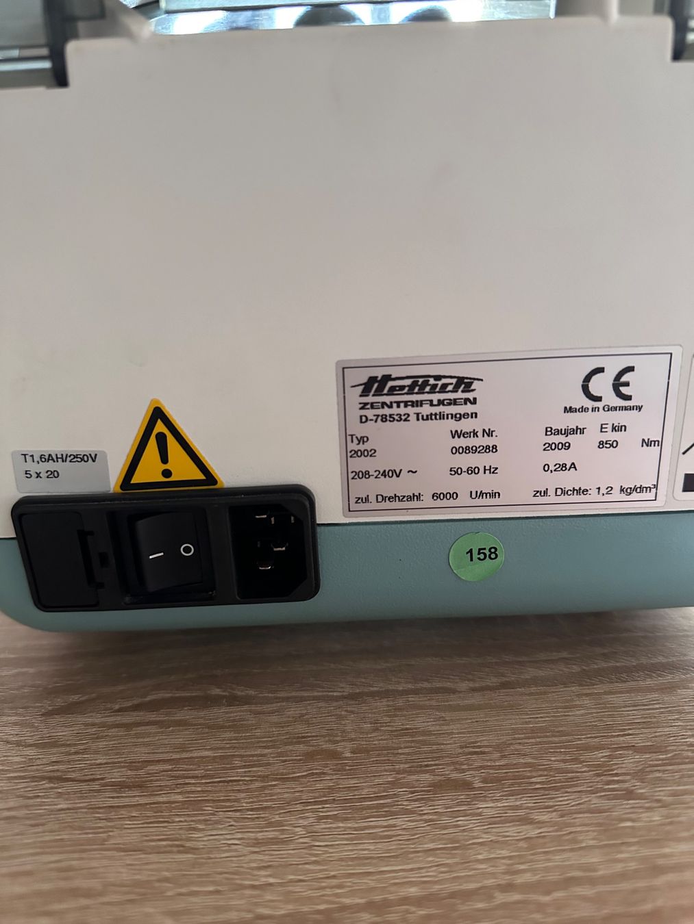 Heitich EBA 20 Zentrifuge - Top Zustand, wenig benutzt! (Gebraucht) in ...
