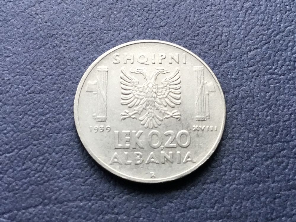 0,20 LEK Albanie 1939 XVIII | Kaufen auf Ricardo