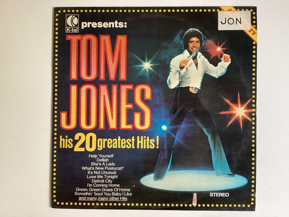 Tom Jones LP - 20 Greatest Hits (Gebraucht) in Gutenswil für CHF 5 ...