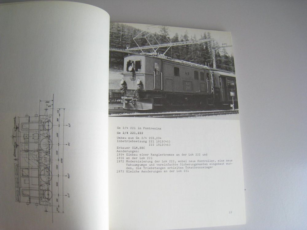 Die Elektrischen Lokomotiven+Triebwagen der Rhätischen Bahn | Kaufen auf Ricardo