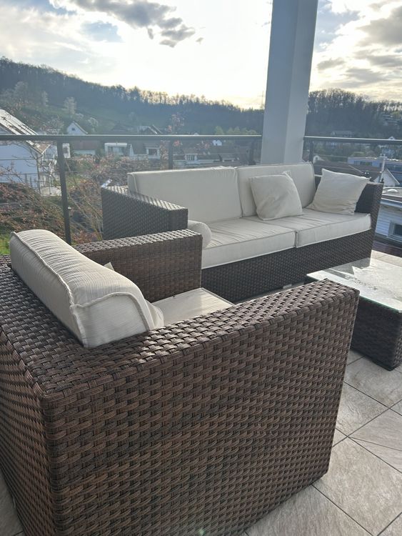 Outdoor Lounge: Couch (Gebraucht) in Küttigen für CHF 256 – nur Abholung auf Ricardo kaufen