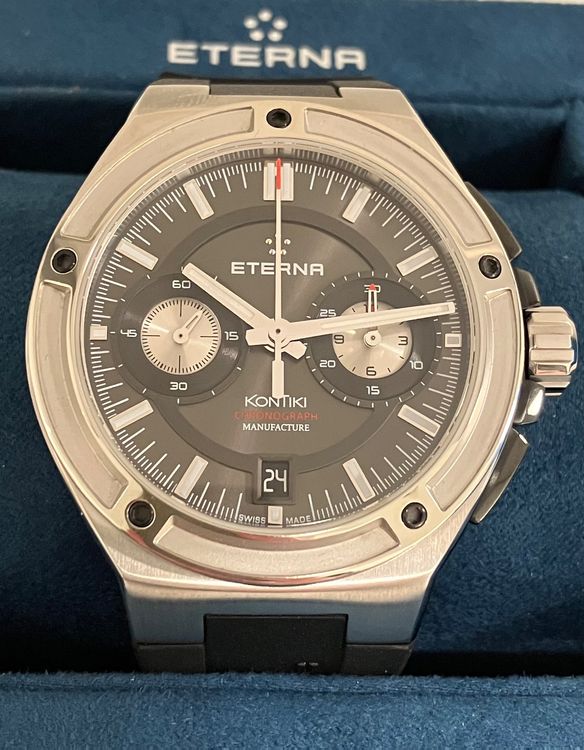 Eterna Royal Kon Tiki Chronograph - Neupreis CHF 6'800.- (Neu (gemäss Beschreibung)) in St ...