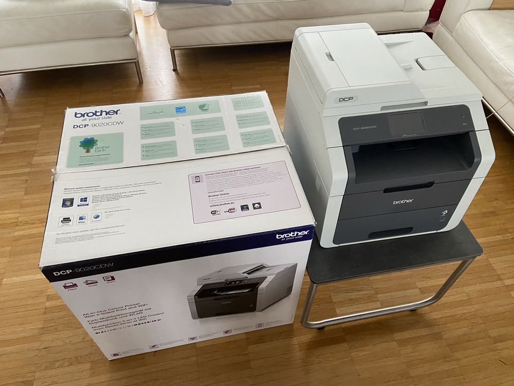Brother DCP-9020CDW Farb-Laser Multifunktionsdrucker Top! (Gebraucht ...