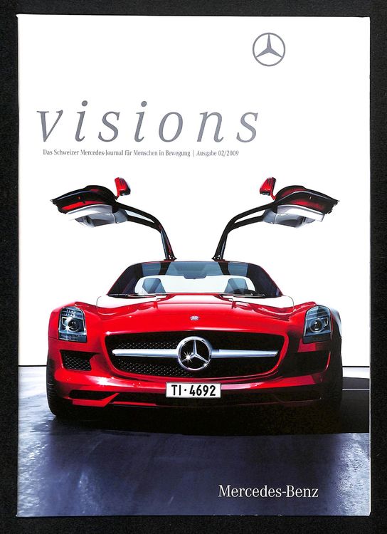MERCEDES-BENZ visions Heft Ausgabe 2 (2009)Schweizer Journal (Neu ...
