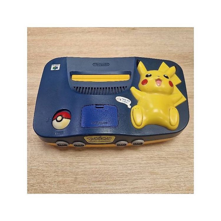 CONSOLE NINTENDO N64 PIKACHU SANS MANETTE (Gebraucht) in Carouge GE für ...