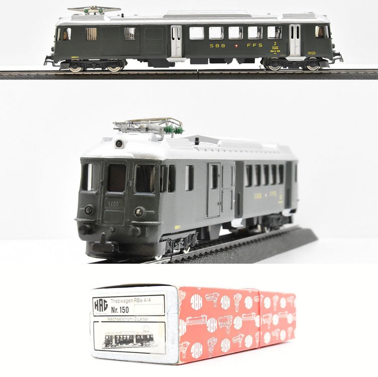 HAG 150 Triebwagen RBe 4/4 SBB H0 WS Digital mit OVP (Gebraucht) in St. Gallen für CHF 77 – mit ...