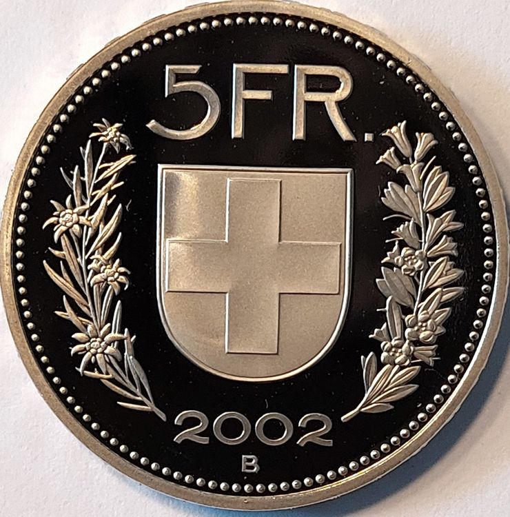 5 Franken 2002 pp | Kaufen auf Ricardo