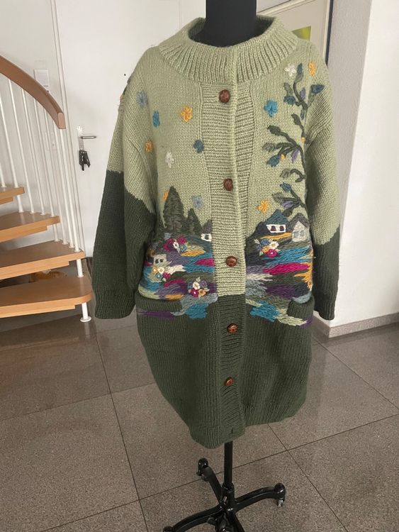 Hand Strick Mantel /Jacke oversized (Gebraucht) in Zürich für CHF 110 ...