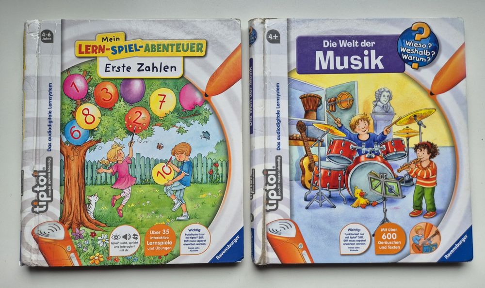 Paket TIP TOI / Erste Zahlen + Die Welt der Musik (Gebraucht) in ...