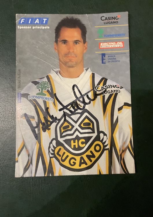 Misko Antisin HCL Lugano Handsigniert (Gebraucht) in Seuzach für CHF 5 ...