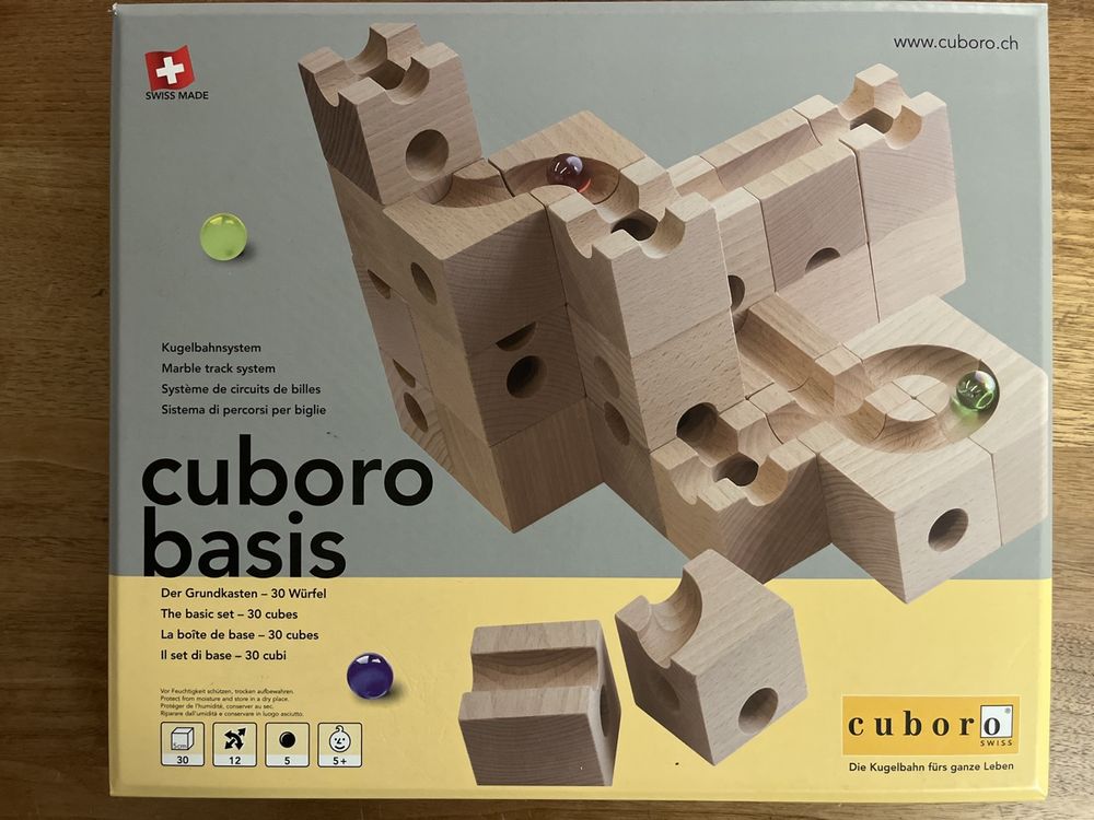 Cuboro Basis + Cuboro 1 Bauplan Ordner (neuwertig) (Gebraucht) in Thalwil für CHF 89 – mit ...