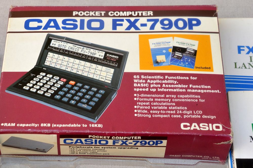 CASIO FX-790P pocket computer (Gebraucht) in Collonges für CHF 142 – mit Lieferung auf Ricardo ...