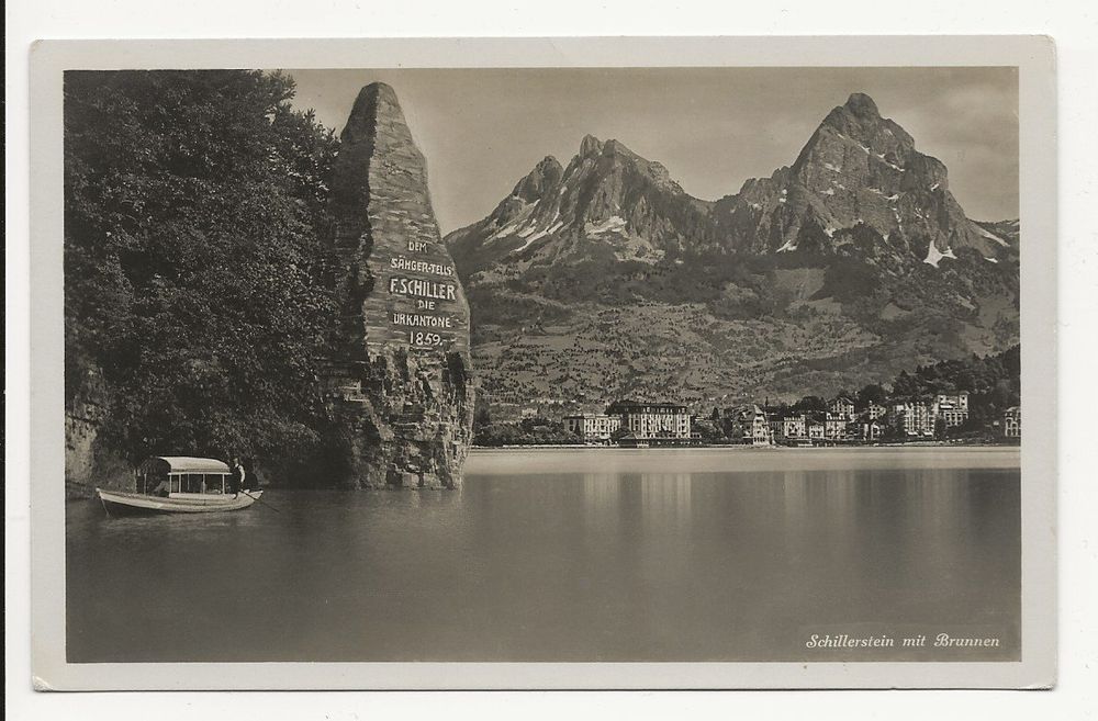 SCHILLERSTEIN MIT BRUNNEN | Kaufen auf Ricardo