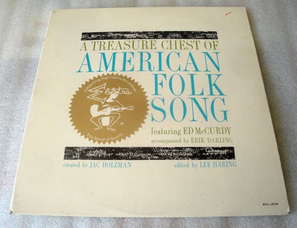 A Treasure Chest of American Folk Song Ed McCurdy 2xLPs 1961 (Gebraucht ...