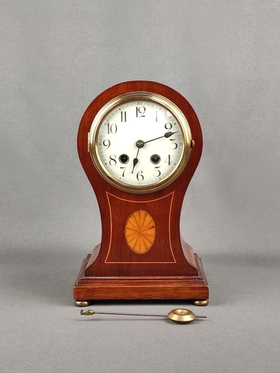 🍃 Ancient Table clock, strike on gong pendule 🍃 (Usato) a Morges per ...