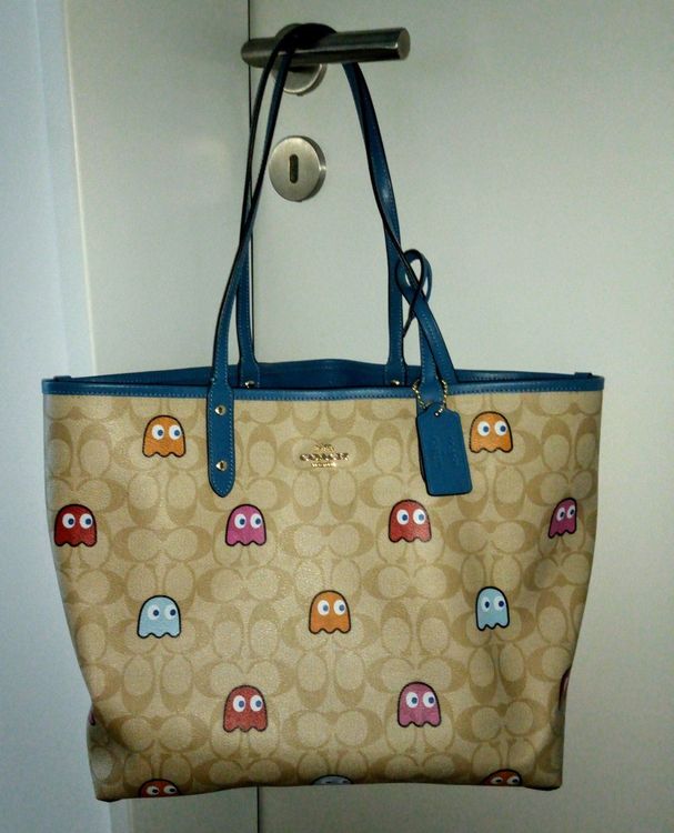 Coach X Pac-Man Handtasche Shopper | Kaufen auf Ricardo
