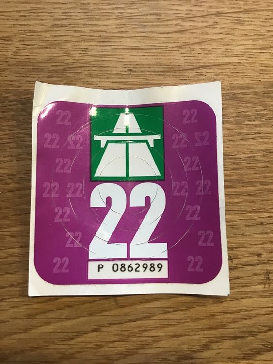Autobahn Vignette Schweiz (Neu (gemäss Beschreibung)) in für CHF 13 ...