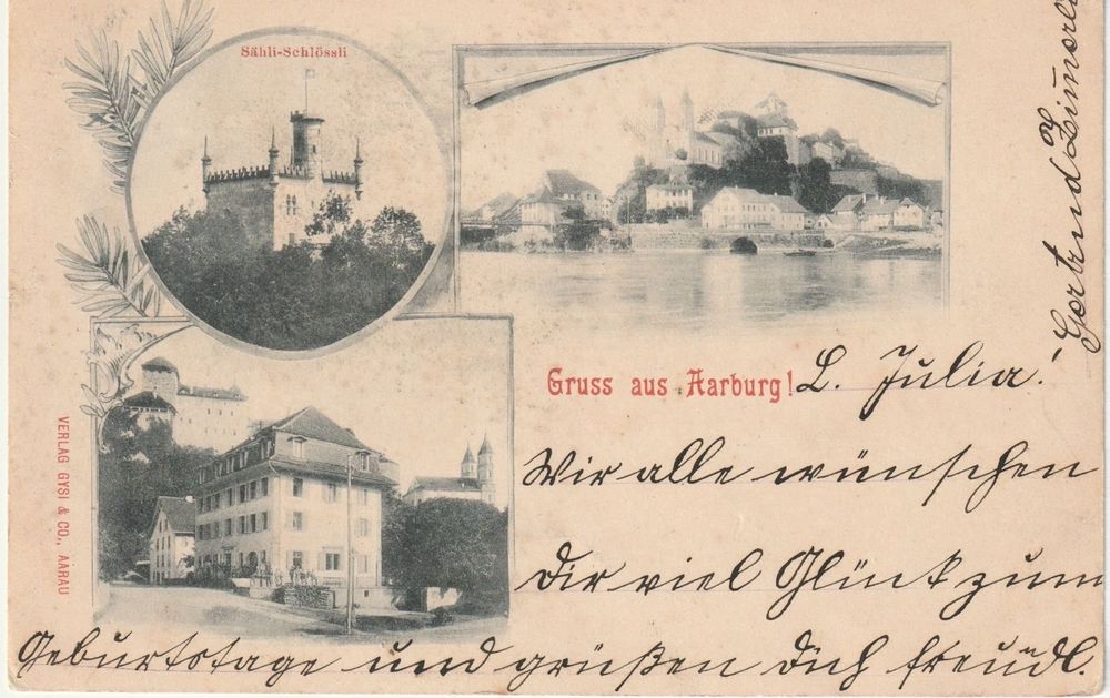Gruss aus Aarburg 1900 (Gebraucht) in Fislisbach für CHF 10 – mit Lieferung auf Ricardo kaufen