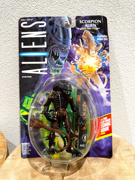 Neu Vintage 1992 Kenner Fox ALIENS Scorpion Alien ovp (Neu und ...