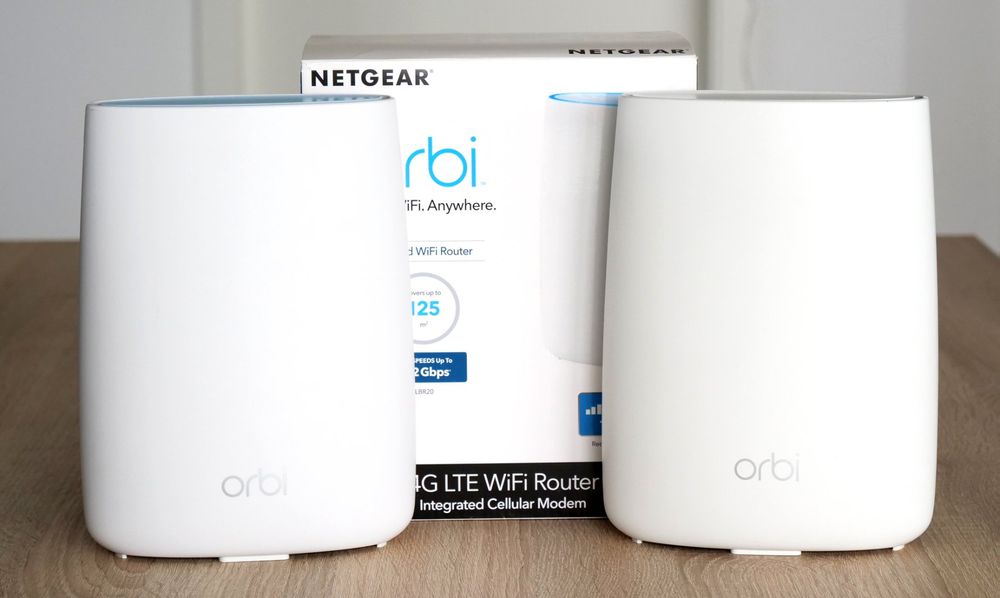 Netgear Orbi LBR20 4G LTE Tri-band WLAN Mesh-System Satellit (Gebraucht ...