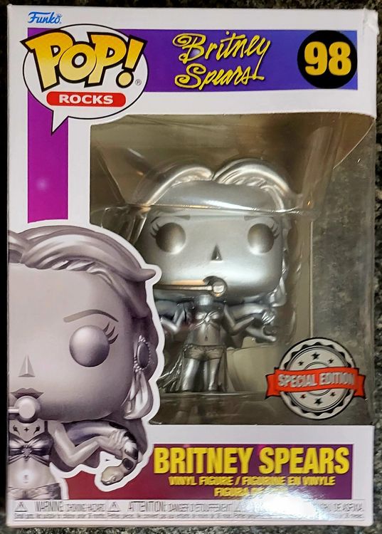 Funko Pop Britney Spears Metallic (Neu (gemäss Beschreibung)) in Montet ...