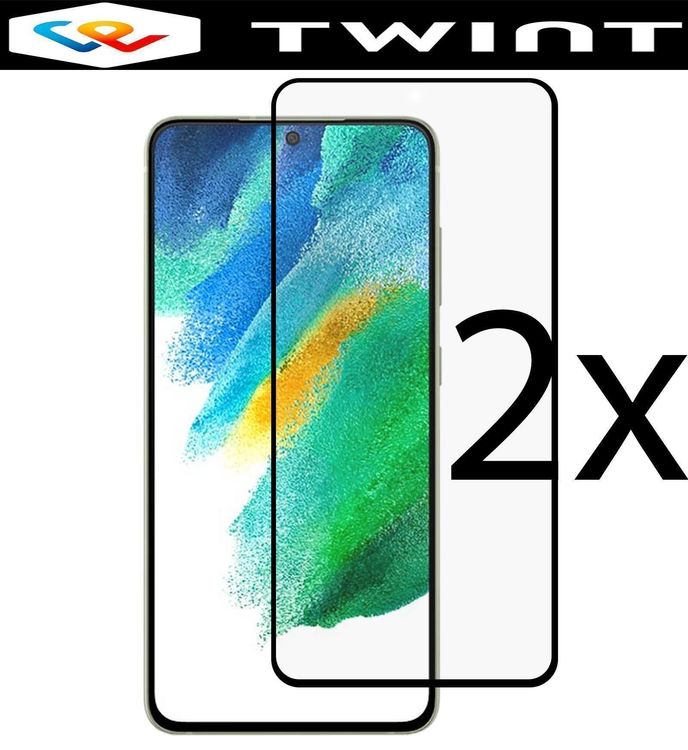 2x Samsung Galaxy S21 FE 5G Panzerglas Schutzglas FULL GLAS (Neu und originalverpackt) in ...
