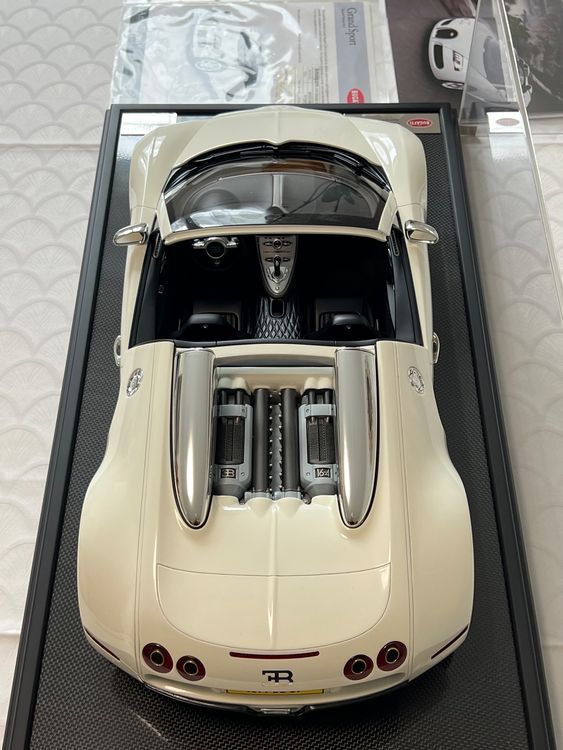 AMALGAM Bugatti Veyron Grand Sport 🚗 1:8 Einzelanfertigung (Neu (gemäss ...