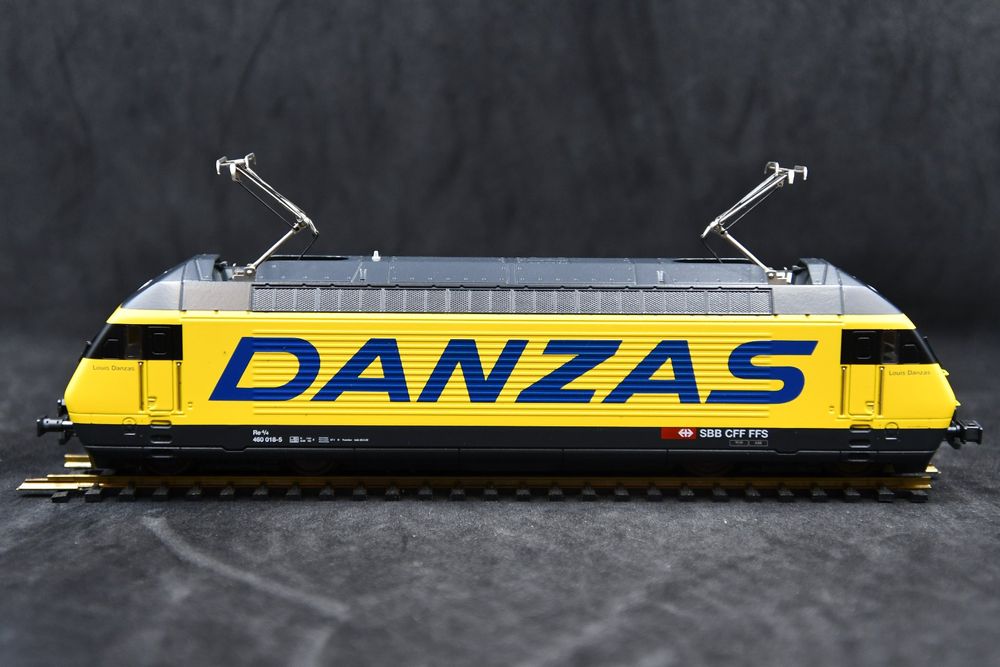 HAG E-Lok Re 460 Danzas SBB, analog, Gleichstrom, Spur H0 (Neu (gemäss ...
