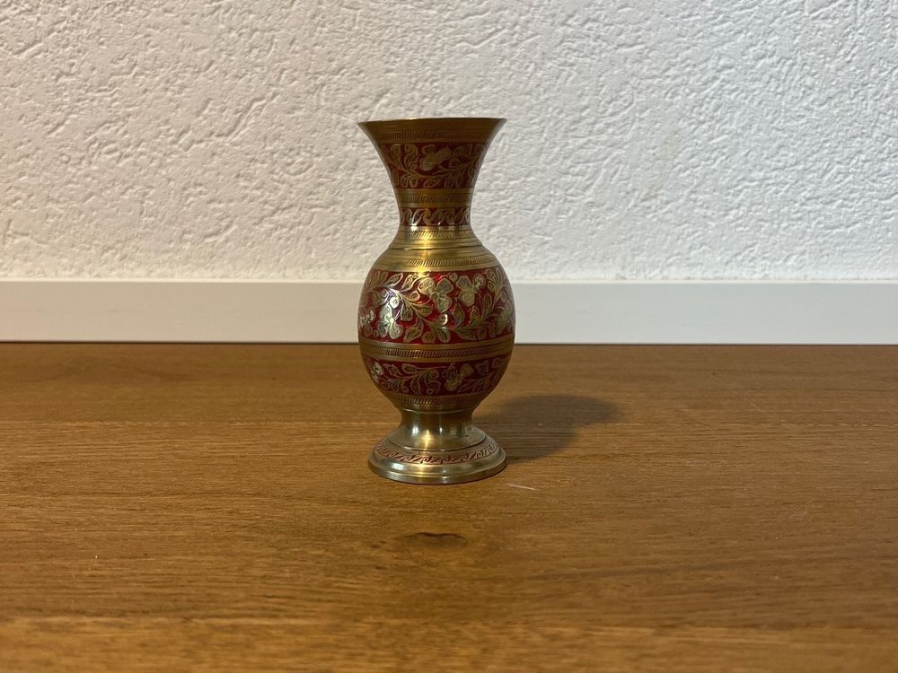 Antike Messing-Vase (Gebraucht) in Zürich für CHF 7 – mit Lieferung auf Ricardo kaufen