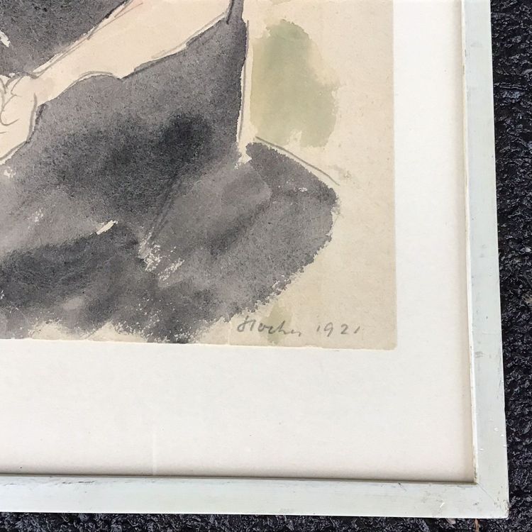 Hans STOCKER (1896-1983) Orig. Aquarell (Gebraucht) in Hochdorf für CHF ...