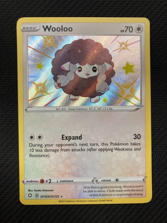 Pokemon - Wooloo / Wolly Shiny | Kaufen auf Ricardo