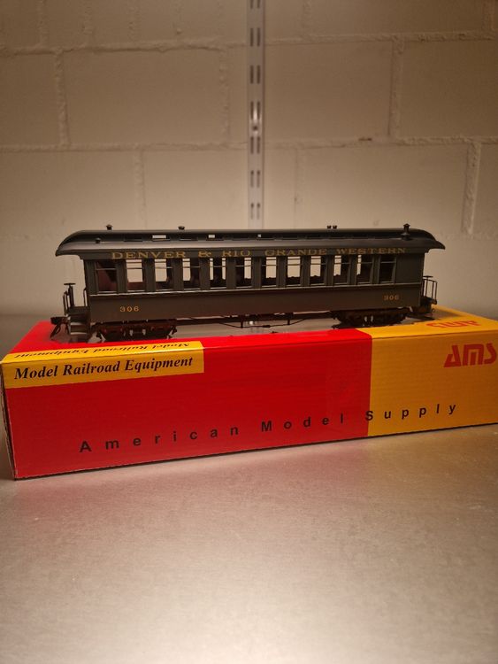 Jackson & Sharp Coach von AMS, neuwertig, O Scale (Neu (gemäss ...