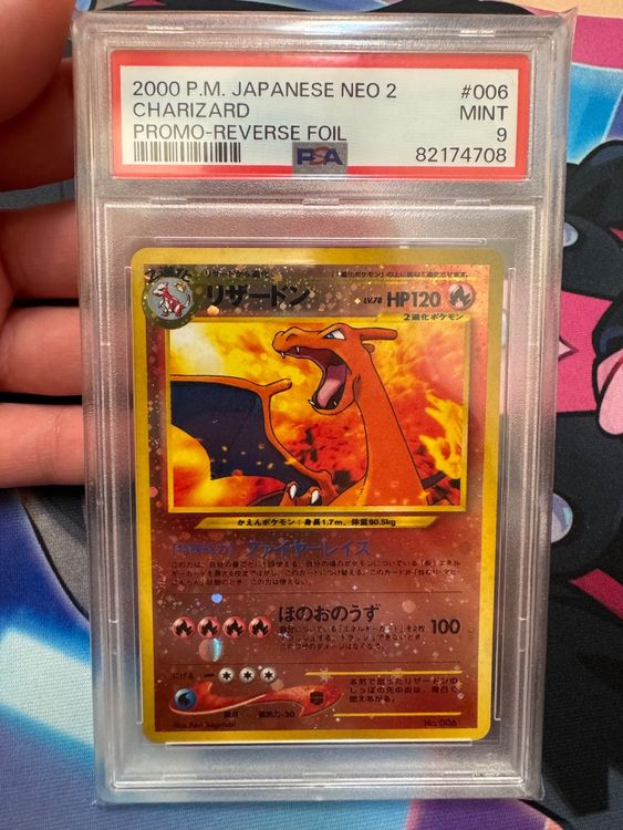 Charizard 006 Jap Neo 2 PSA9 (Neu (gemäss Beschreibung)) in Confignon für CHF 150 – mit ...