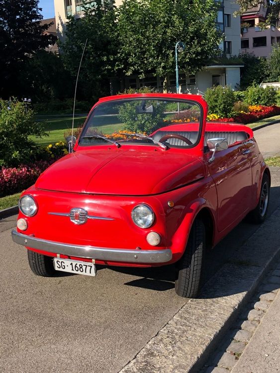 Erstaunlich Fiat 500 Cabrio Gebraucht Bild