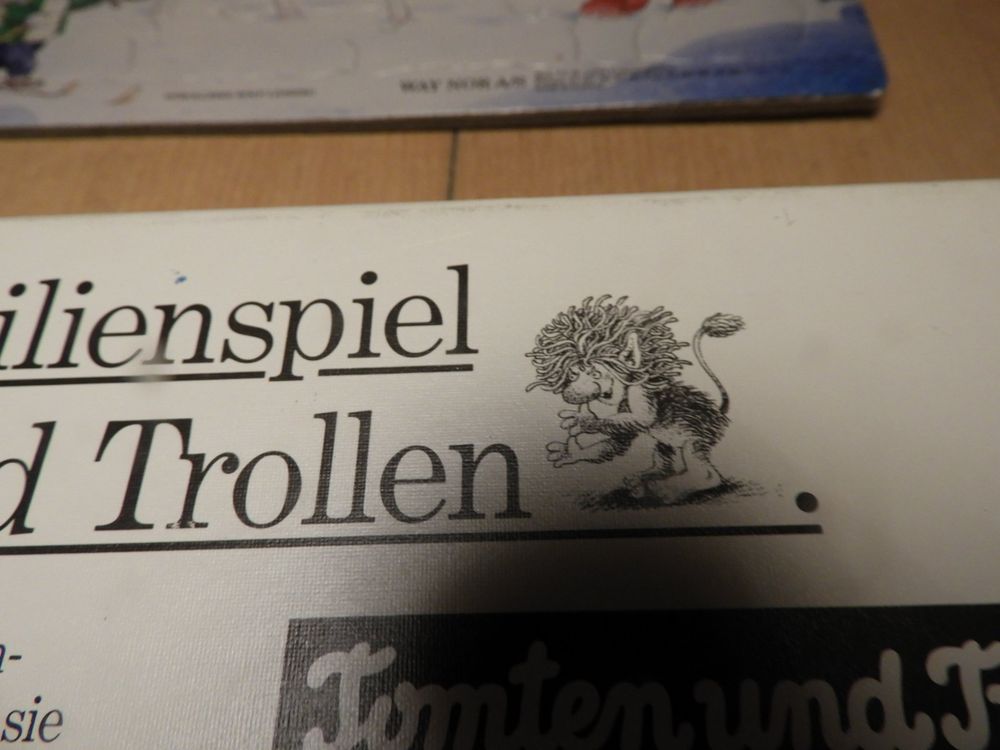 WEIHNACHT TOMTE, TROLLE FIGUREN, 2 PUZZLE TOMTE ROLF LIDBERG (Neu und ...