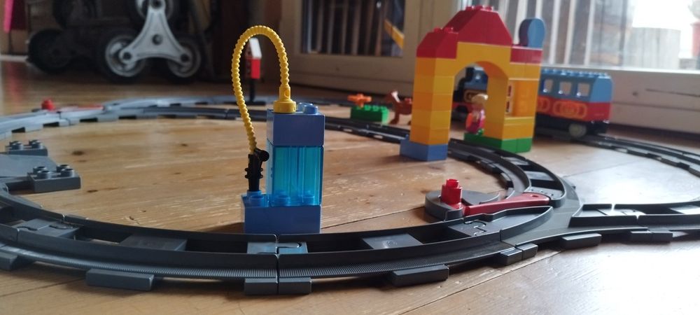 Duplo Lego Eisenbahn Set elektrisch 10506 + 10507 | Kaufen auf Ricardo