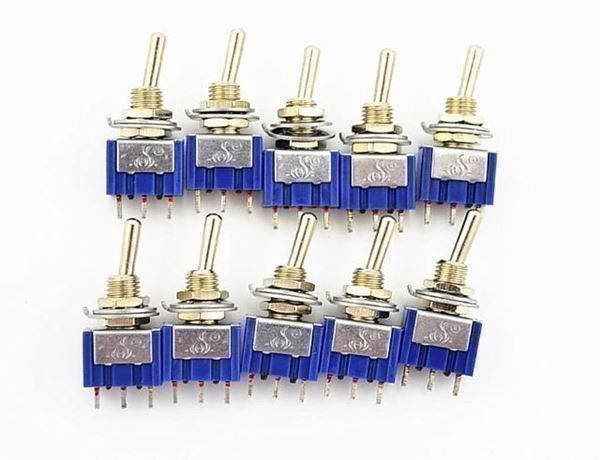 10 Kippschalter 3 Pin EIN/EIN EIN/AUS (Neu (gemäss Beschreibung)) in ...