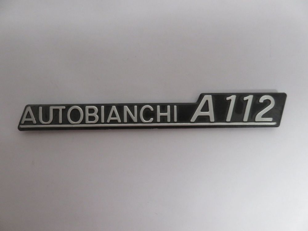 Autobianchi A112 Emblem Schriftzug Neu | Kaufen auf Ricardo