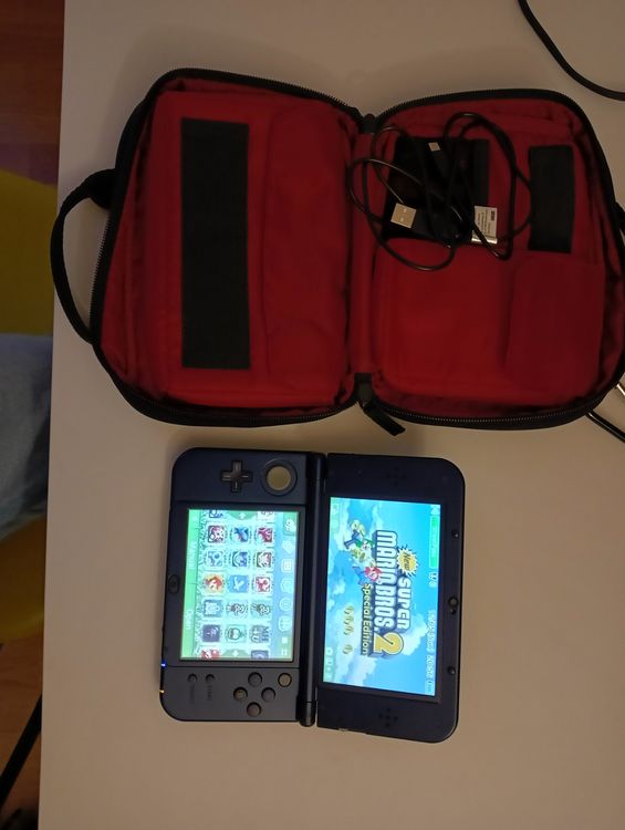 New Nintendo 3DS XL (modded) mit 128Gb Micro SD und Tasche | Kaufen auf ...
