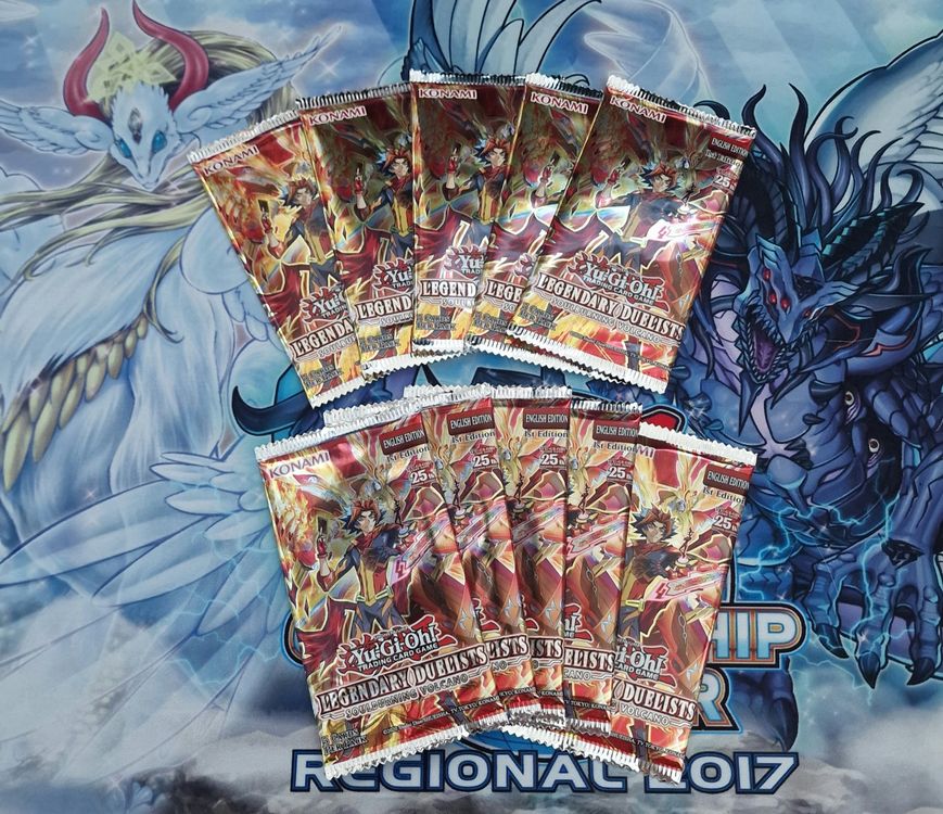 10× YU-GI-OH! Legendary Duelists Booster EN (Neu und originalverpackt) in Pfäffikon ZH für CHF ...